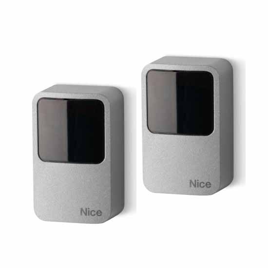 Coppia di fotocellule da esterno, scocca metallica (NIC-EPMA)